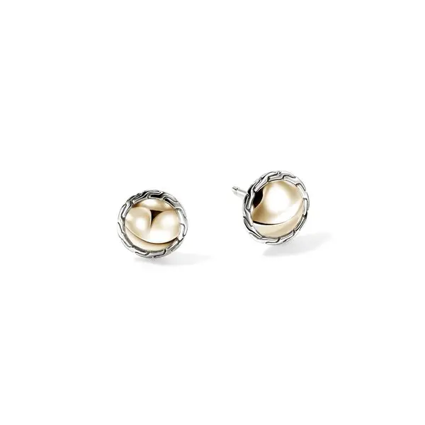 John Hardy Jh Essential Stud Earrings - Sterling Silver