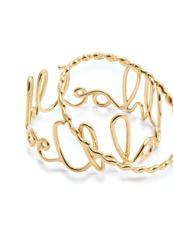 Chloé Iconic Logo Bangle Set