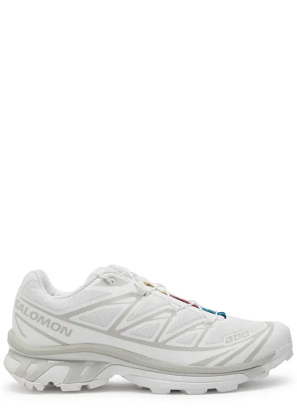 SALOMON Xt-6 Panelled Sneakers - White