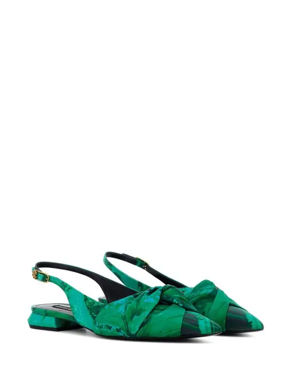 Roberto Cavalli Le Pettegole Slingback Pumps