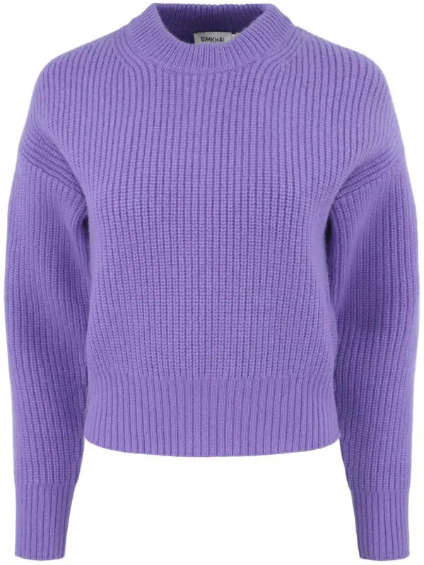 Simkhai Linda Ribbed Jumper - Purple