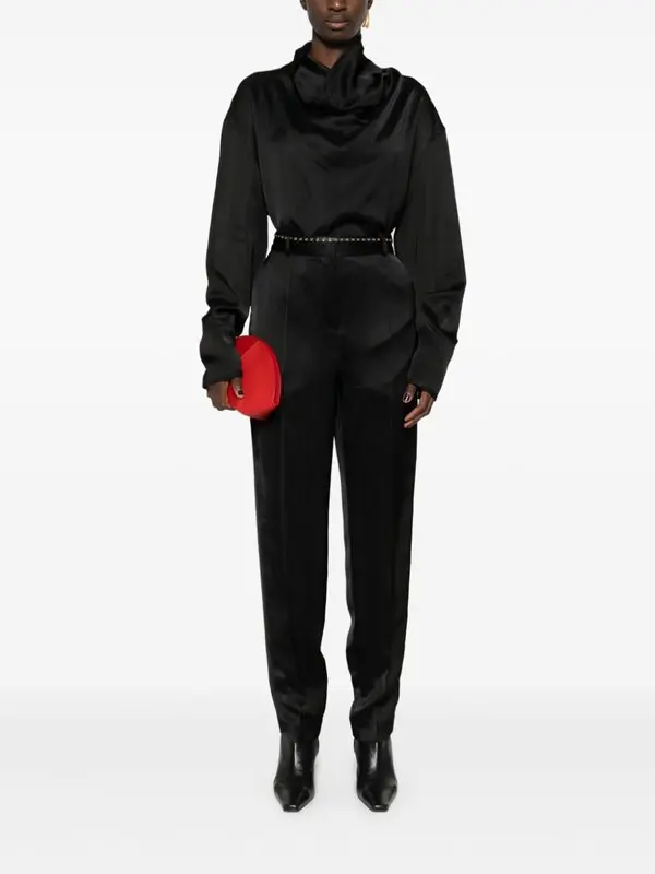 TOTEME Low-rise Satin Trousers
