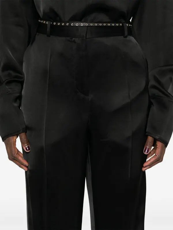 TOTEME Low-rise Satin Trousers