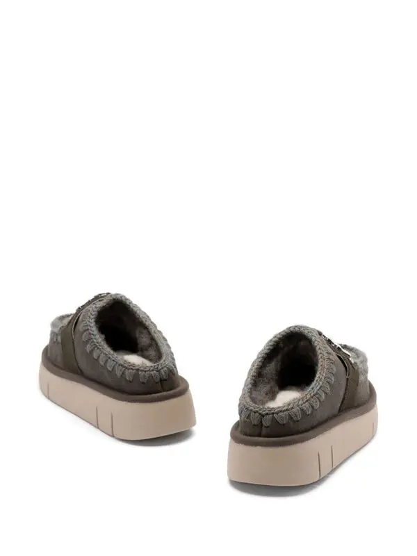 Mou Bounce Slippers - Brown