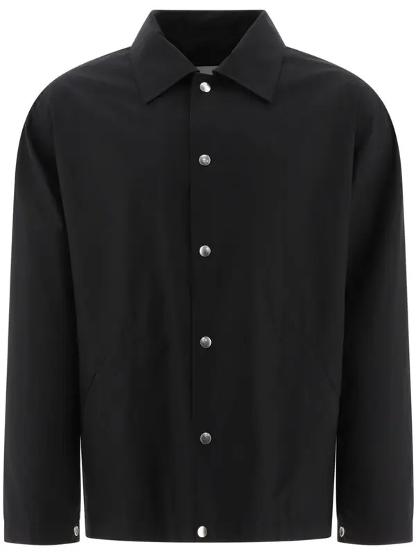 JIL SANDER Logo-print Jacket - Black