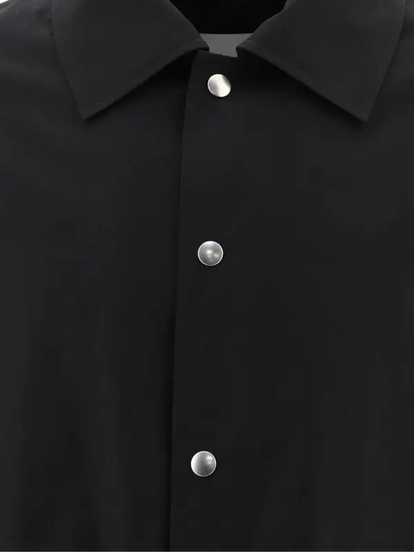 JIL SANDER Logo-print Jacket - Black