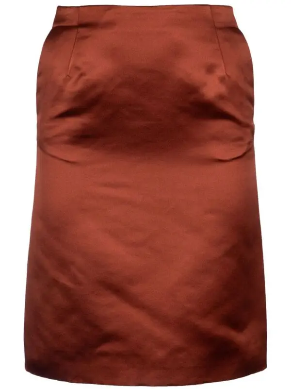 Loro Piana Silvia Skirt - Orange