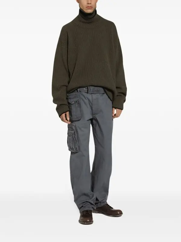 Dolce & Gabbana Belted Cargo Trousers