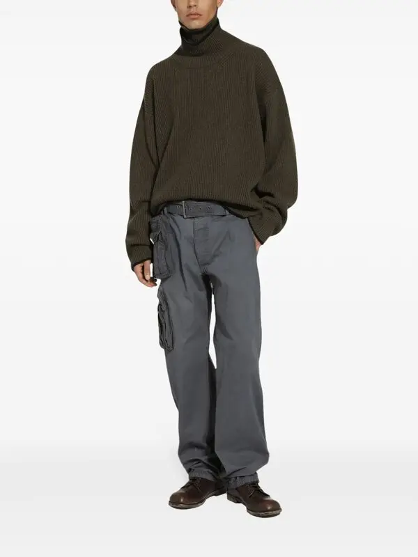Dolce & Gabbana Belted Cargo Trousers