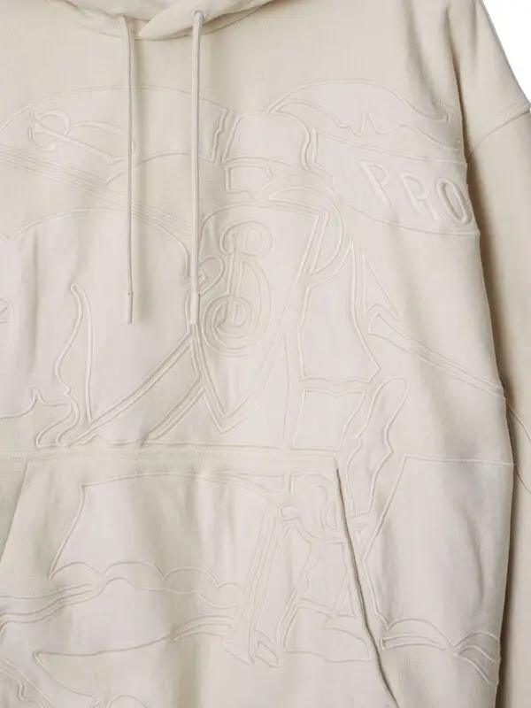 Burberry Ekd Hoodie - White