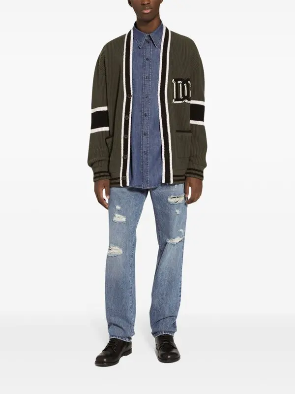 Dolce & Gabbana Intarsia-knit Cardigan