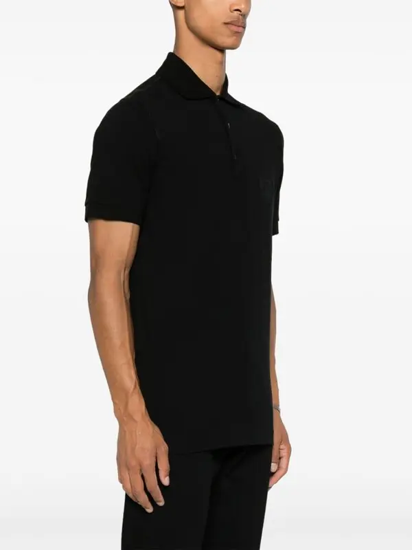 Dolce & Gabbana Logo-embroidered Cotton Polo Shirt