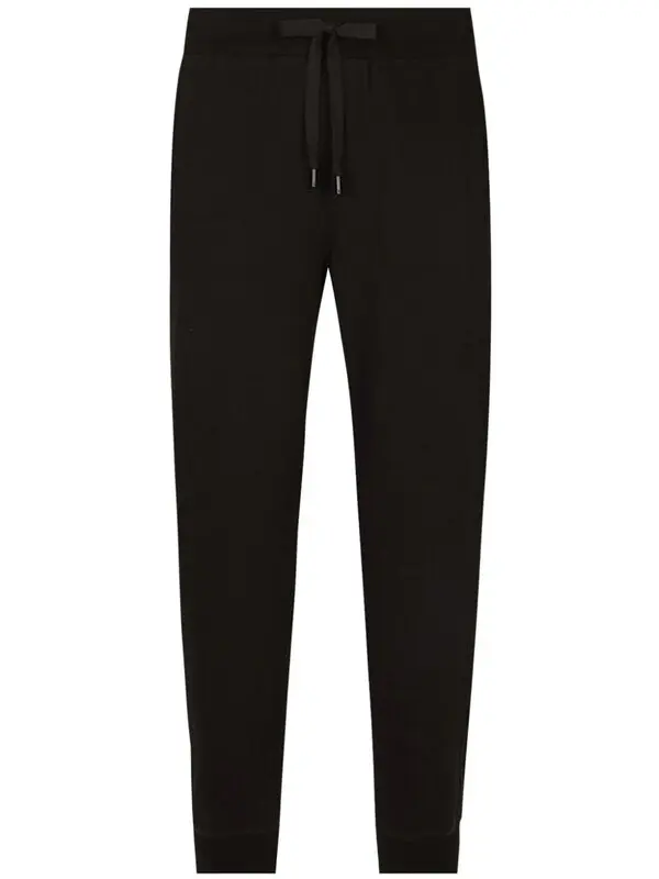 Dolce & Gabbana Logo-patch Drawstring-waist Track Pants