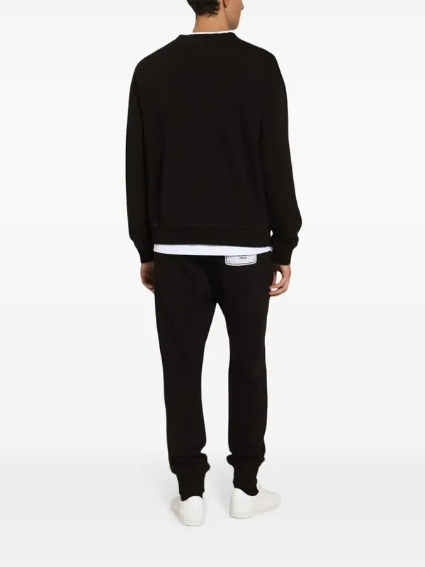 Dolce & Gabbana Logo-patch Drawstring-waist Track Pants