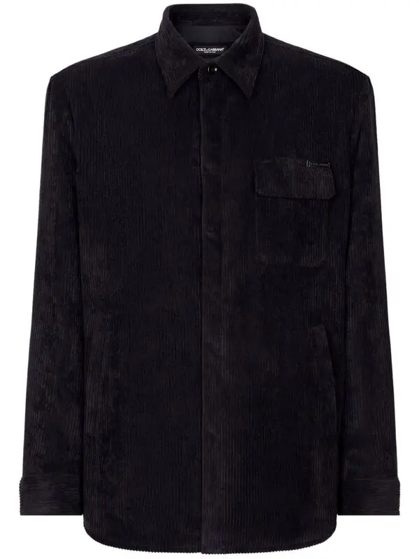 Dolce & Gabbana Corduroy Shirt Jacket
