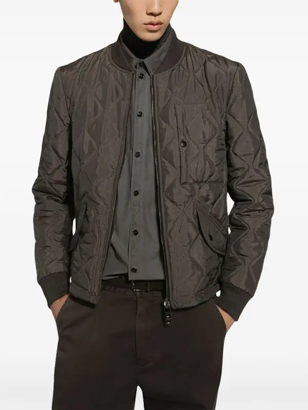 Dolce & Gabbana Quilted Bomber Jacket