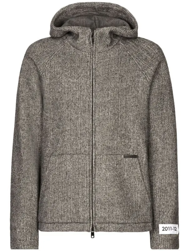 Dolce & Gabbana Hooded Zip-up Jacket