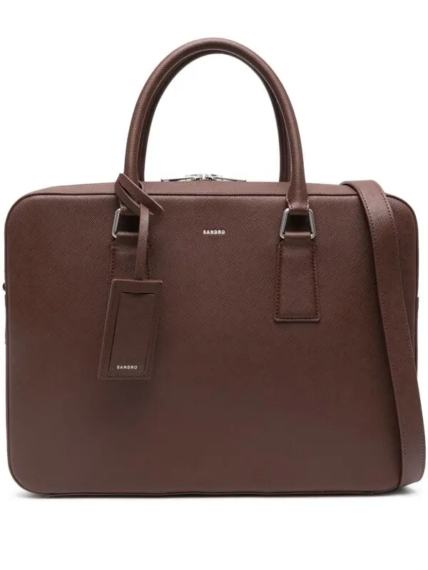 Sandro Logo-print Briefcase