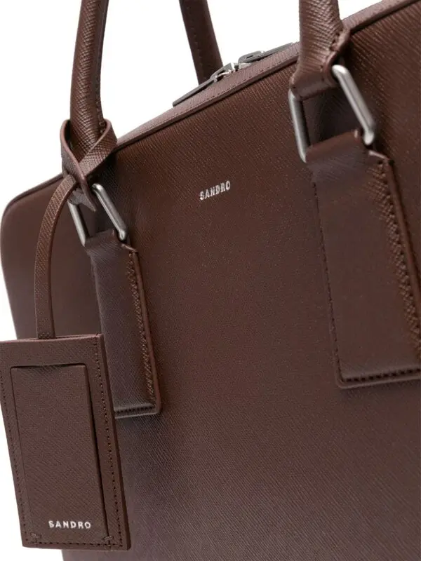 Sandro Logo-print Briefcase
