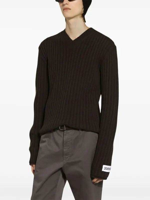 Dolce & Gabbana Date Patch Jumper