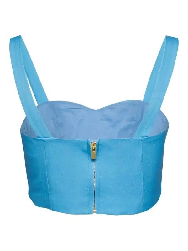 BAMBAH Hibiscus Bustier - Blue