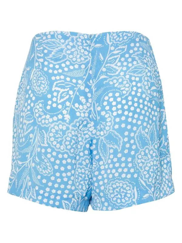 BAMBAH Azalea High-waisted Shorts - Blue