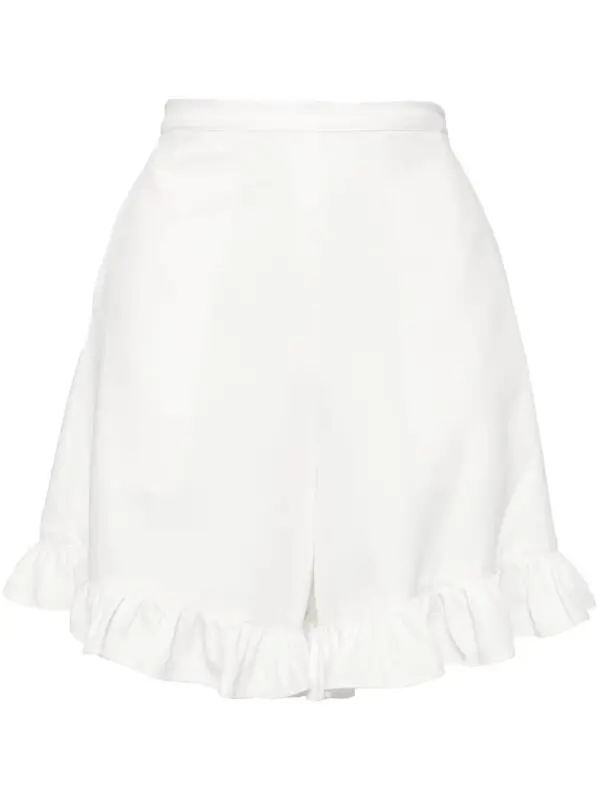 BAMBAH Hibiscus Ruffled Shorts
