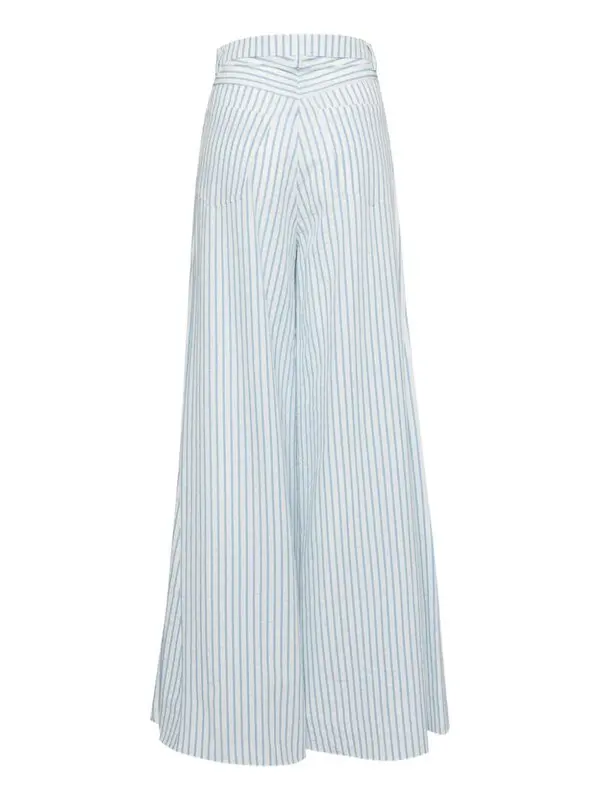 BAMBAH Kate Striped Wide-leg Trousers
