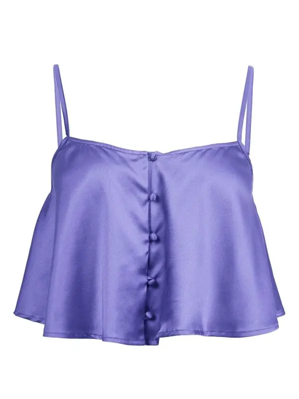 FLEUR DU MAL Luxe Flutter Camisole Top