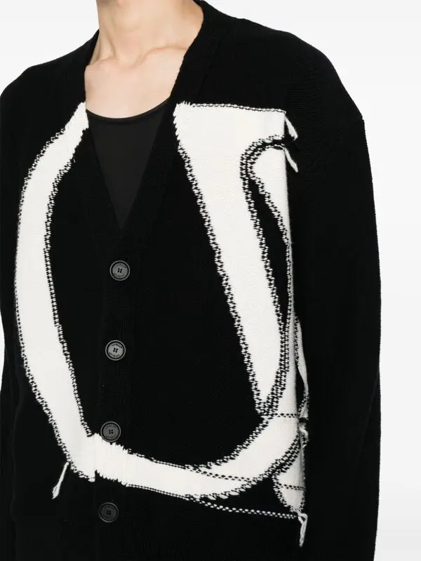 Off-White Wool Cardigan