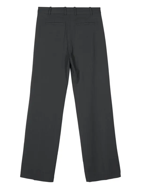 JOSEPH Morissey Gabardine Weave Trousers - Grey