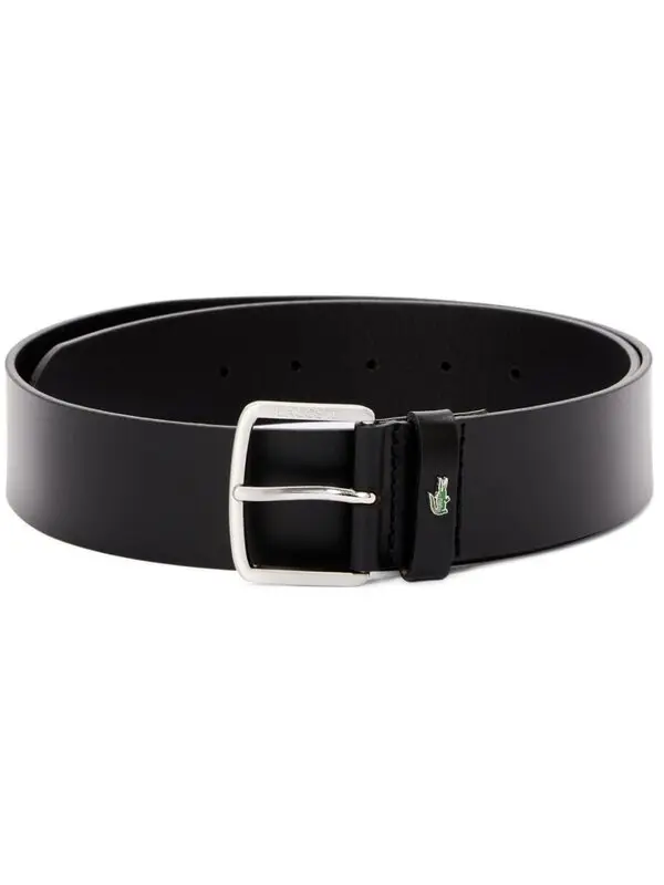 Lacoste Leather Belt - Black