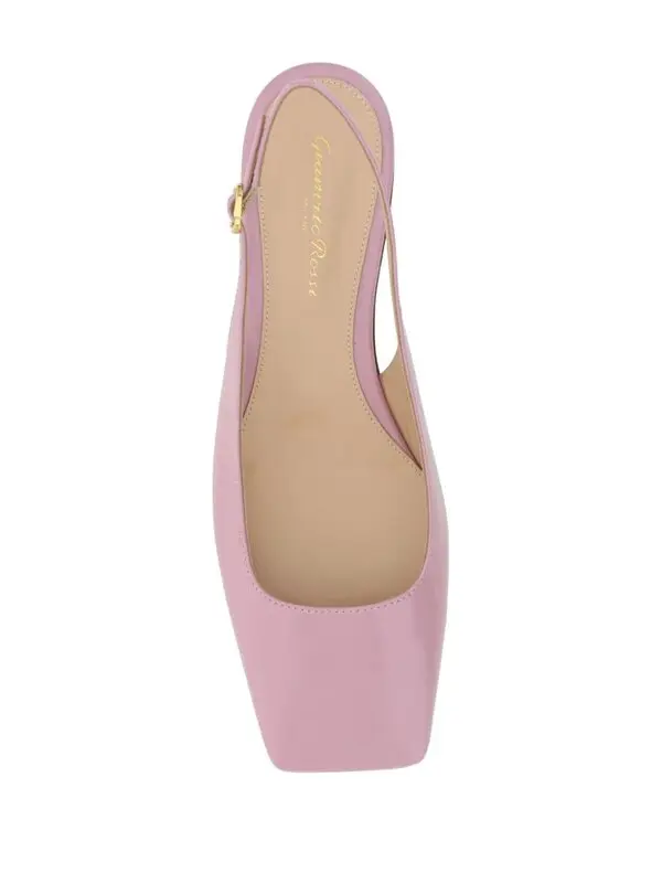 GIANVITO ROSSI Freeda Sling Flats - Pink