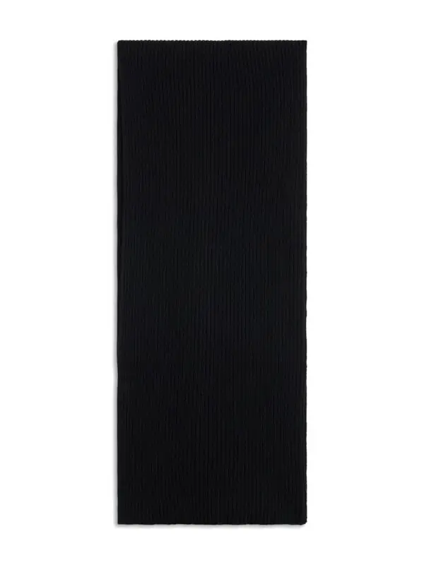 Lacoste Logo Scarf - Black