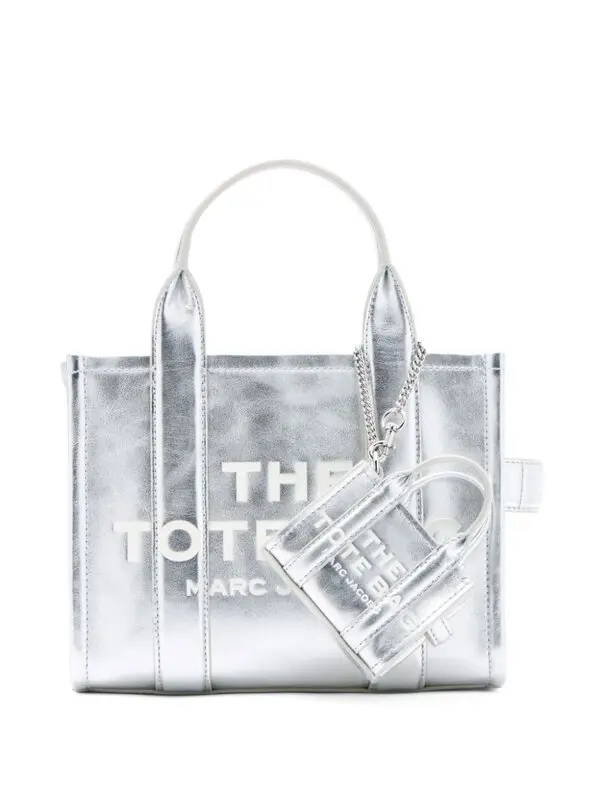 Marc Jacobs The Nano Tote Charm - Silver