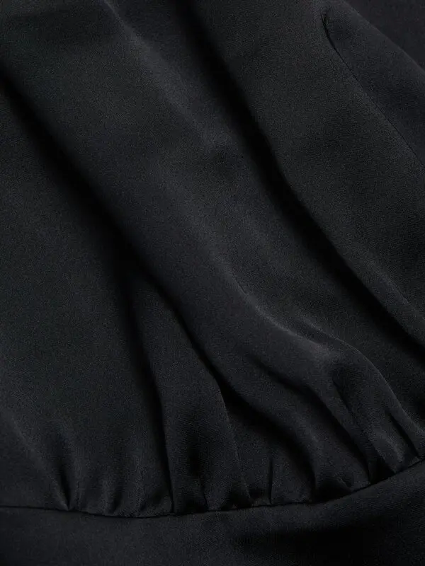 Ramy Brook Tatiana Satin Wide-leg Jumpsuit