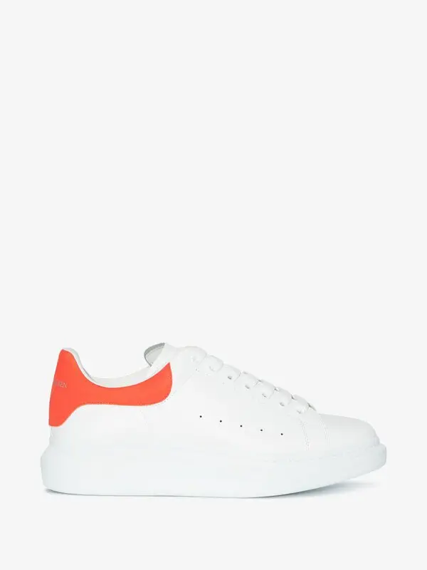 Alexander McQueen And Orange Oversized Sneakers