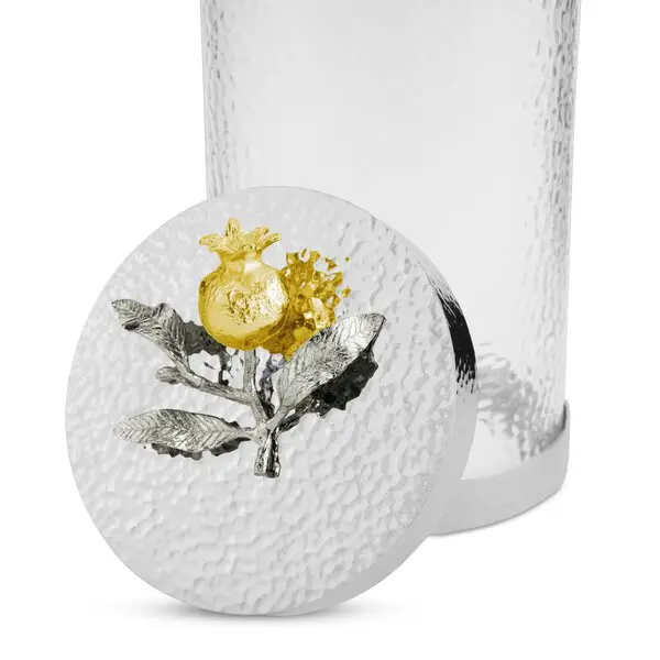 Michael Aram Pomegranate And Gold Large Canister