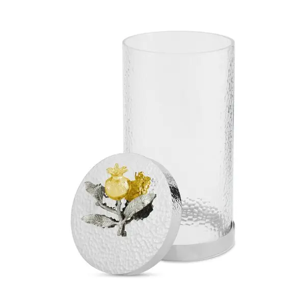 Michael Aram Pomegranate And Gold Large Canister