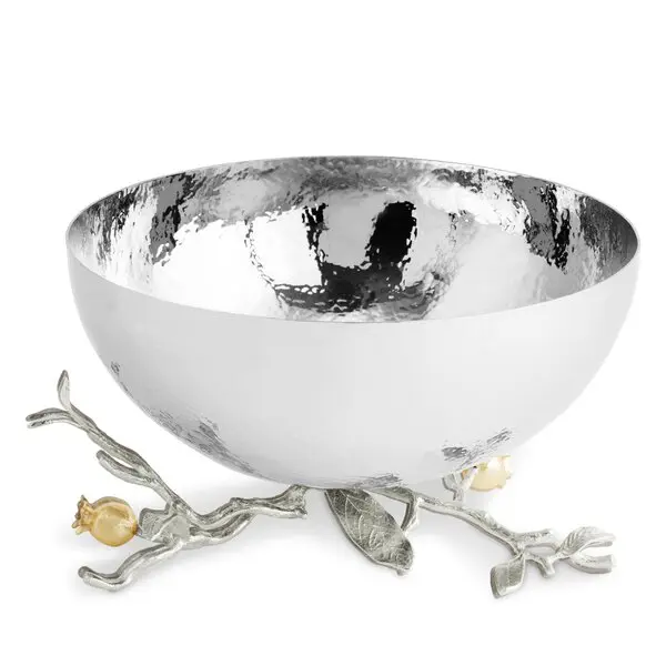 Michael Aram Pomegranate And Gold Serving Bowl