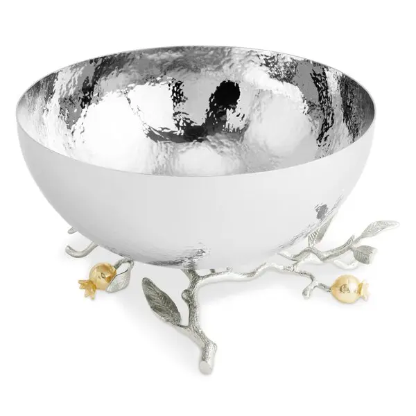 Michael Aram Pomegranate And Gold Serving Bowl