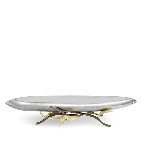 Michael Aram Zen Garden Centerpiece Bowl - Silver