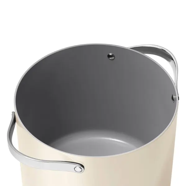 CARAWAY Cookware+ Stock Pot With Lid - Cream