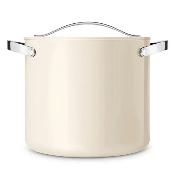 CARAWAY Cookware+ Stock Pot With Lid - Cream