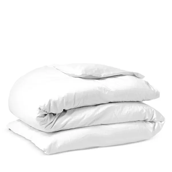 COYUCHI Cloud Soft Sateen Duvet Cover, Full/queen - White