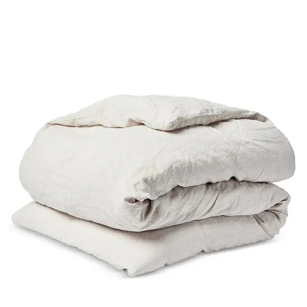 COYUCHI Relaxed Linen Duvet Cover, King - Chambray