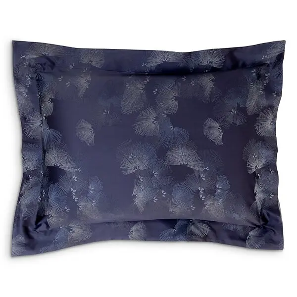 Frette Bloom Sham, Standard Exclusive - Steel Blue