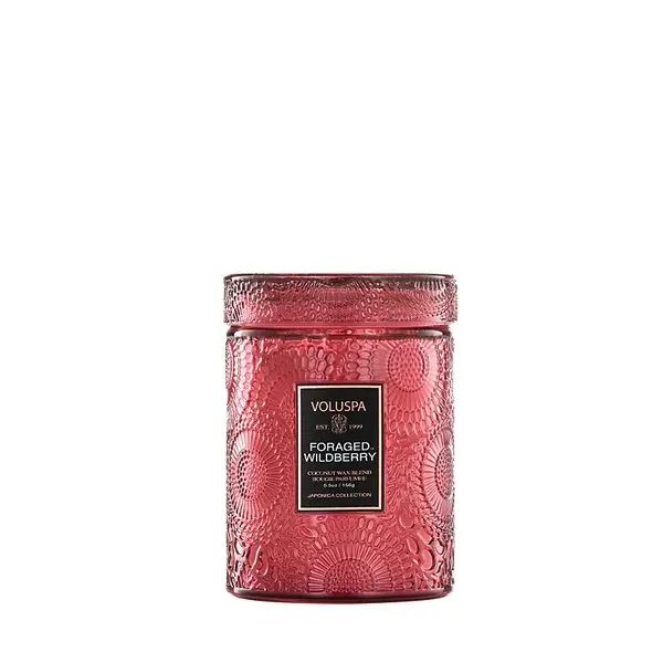 Voluspa Foraged Wildberry Small Jar Candle, 5.5 Oz - No Color