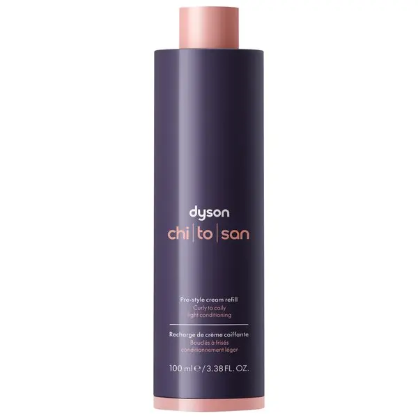 DYSON Chitosan Pre-styling Hair Cream For Flexible Hold - Curly To Coily Hair, Light Conditioning Refill