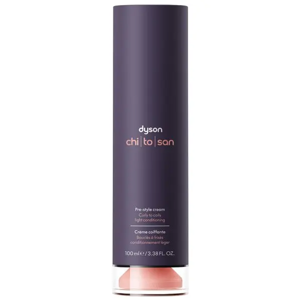 DYSON Chitosan Pre-styling Hair Cream For Flexible Hold - Curly To Coily Hair, Light Conditioning